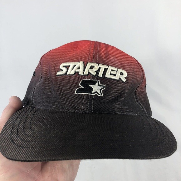 STARTER | Accessories | Vintage Starter Hat Cap Mens Red Gray Black ...
